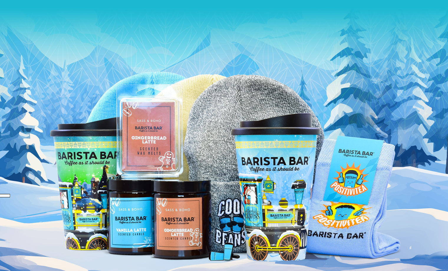 Shop Barista Bar Merchandise, Reusable Cups, Beanies & more!
